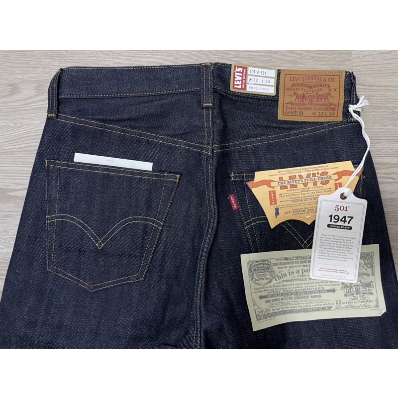 Levis 501bigE LVC 1947 made in japan 47501-0200 - indyimport - ThaiPick