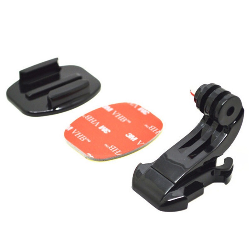 ชุดเมาท์ยึดแบบแบนสําหรับ Gopro J-Hook Buckle Mount เมาท์กาวแบน ...