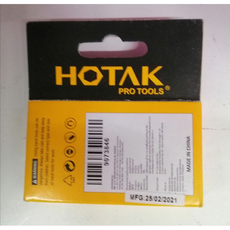 ลูกแม็็คHOTAKกล่องขนาด8มิลลิเมตร1000ชิ้นรุ่นYJST-078 11.3x8.0x0.7มม.ใช้ ...