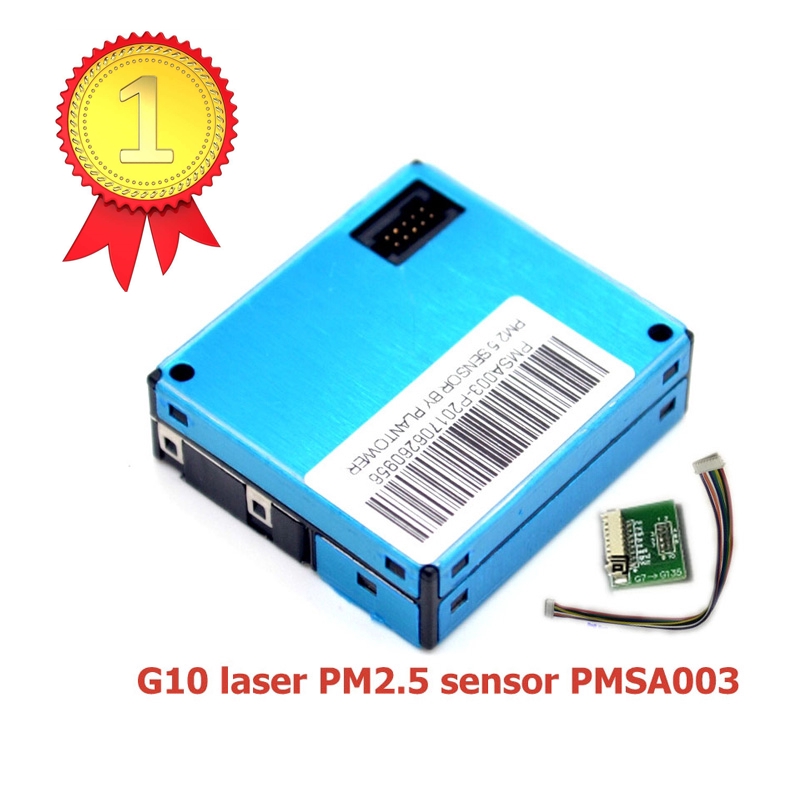 pmsa003 โมดูลเซ็นเซอร์ฝุ่นดิจิตอลความแม่นยําสูง pm 1 . 0 pm 2 . 5 pm 10 ...