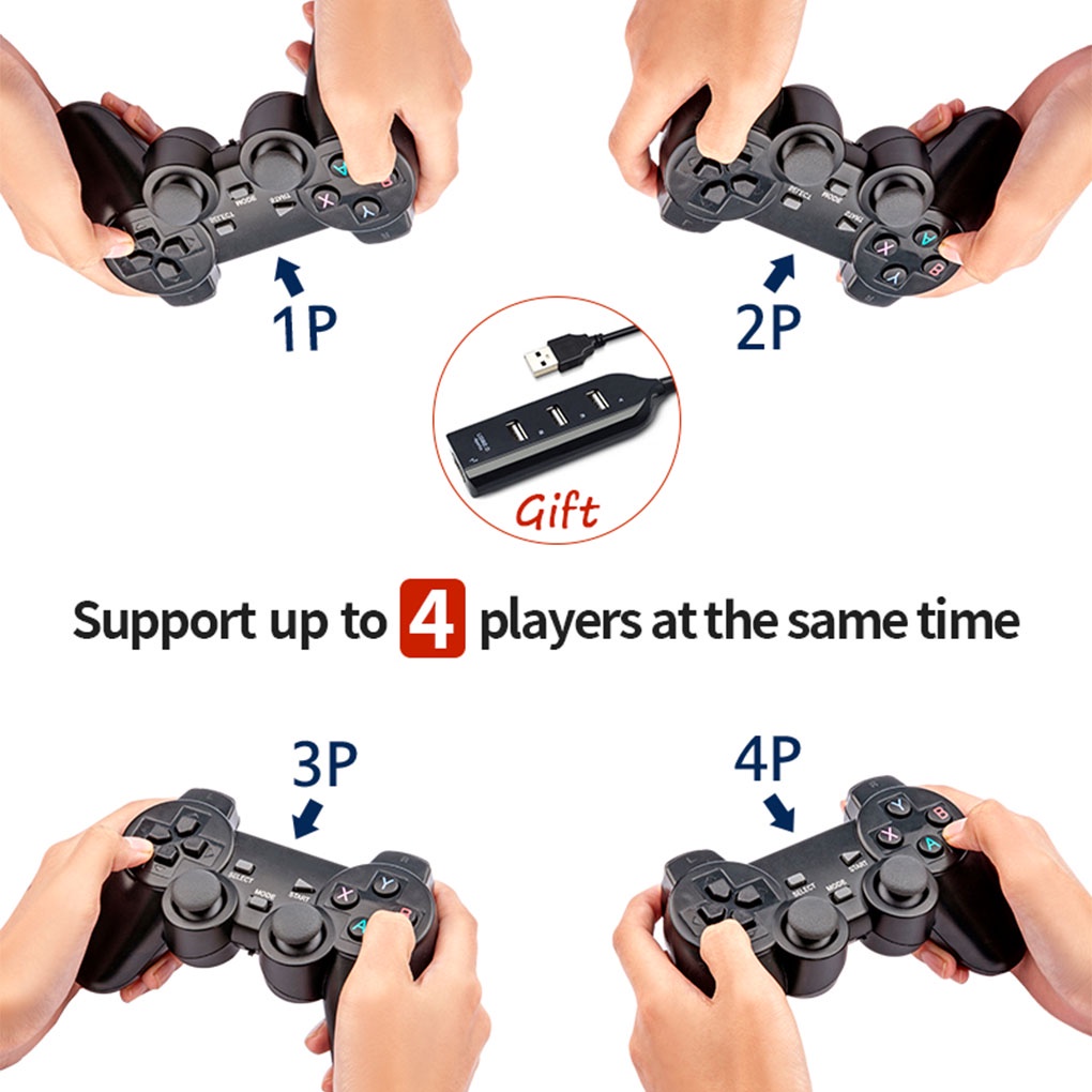 เกมคอนโซลมือถือPS5พาลอาเขตคลาสสิกSuer Console X Stick Mini Video Game ...