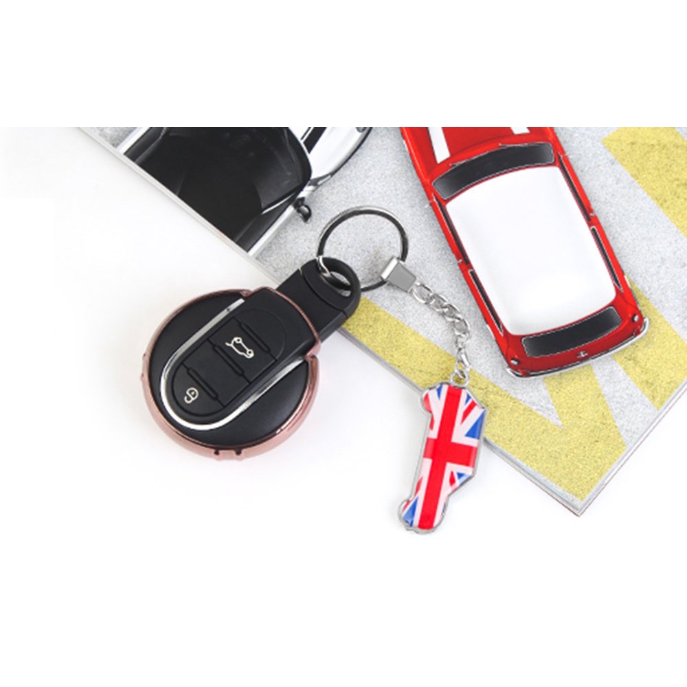 Car Stainless Steel Keychain Key Ring Car Model Pendant For Mini Cooper ...