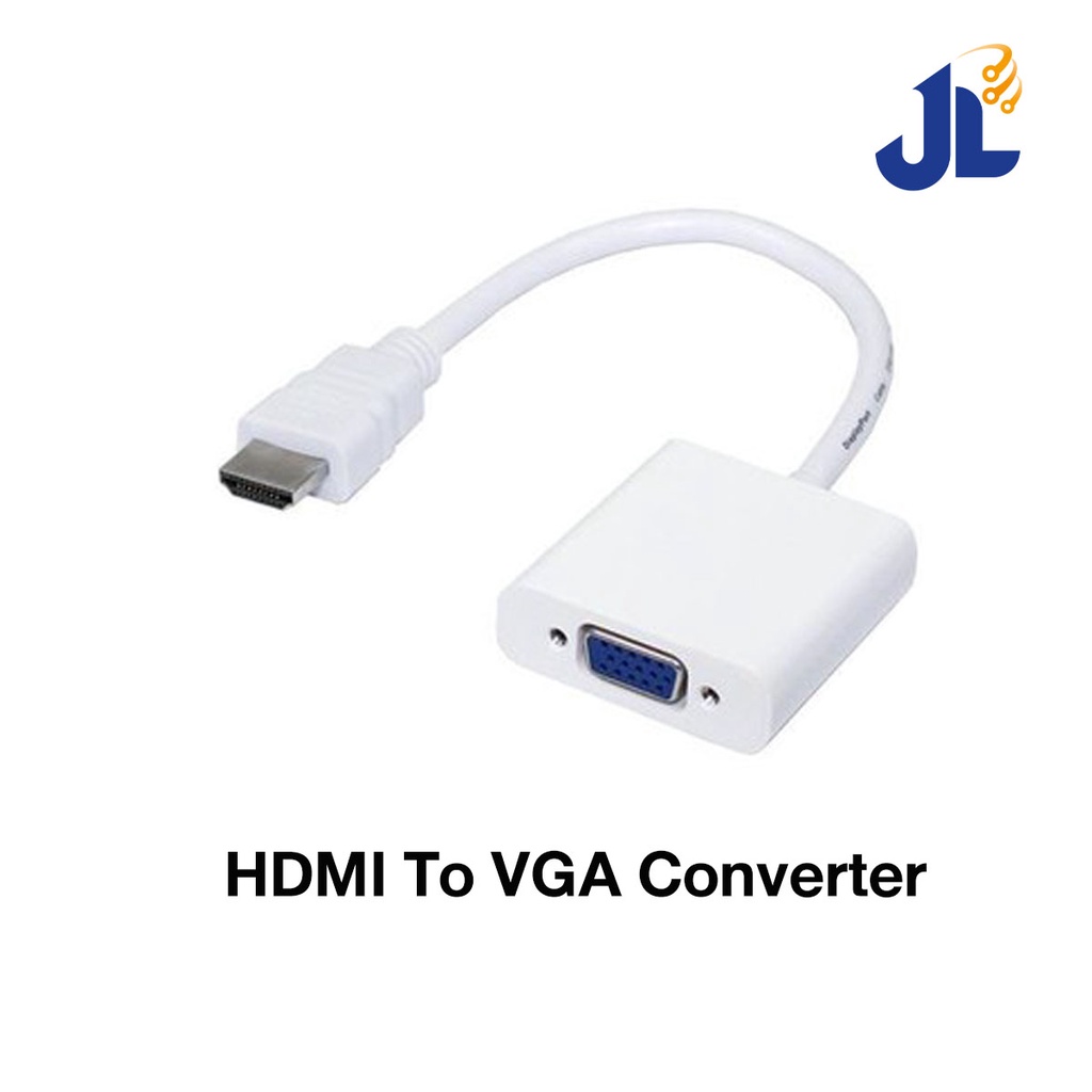ายแปลงสัญญาณ HDMI To VGA Converter 1080P HDMI เป็น VGA หัวแปลงHDMI to ...