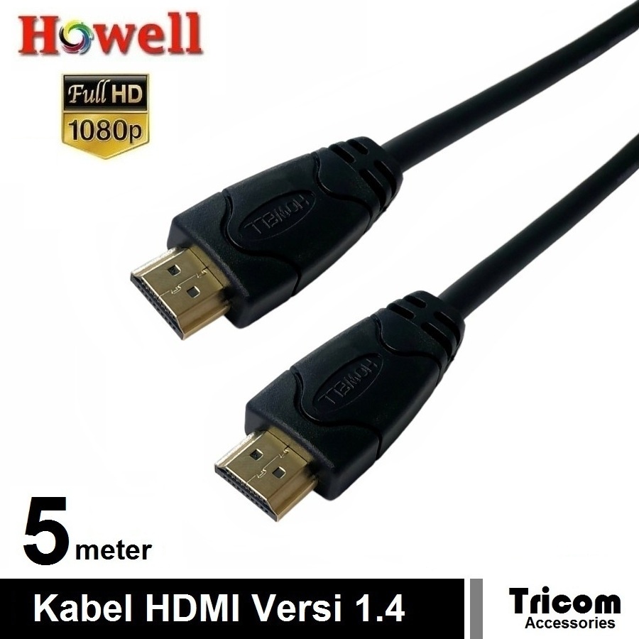 Howell สายเคเบิ้ล PVC เวอร์ชั่น 1.4 HDMI ยาว 5 เมตร - tricom_acc.th - ThaiPick