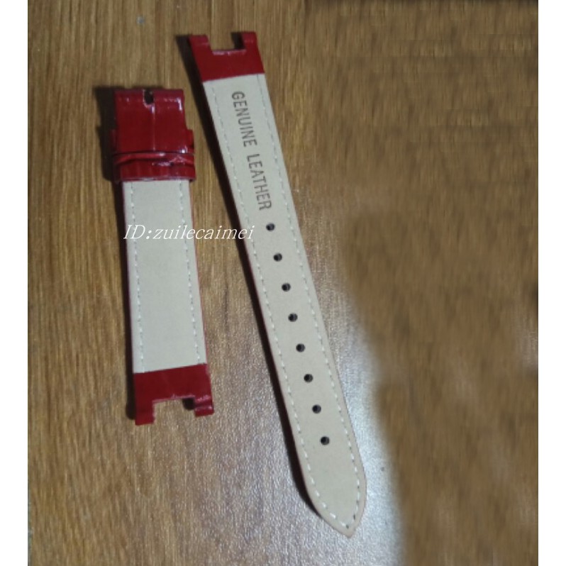 อะไหล่สายนาฬิกาข้อมือ 16มม. Burgundy Italian Cowhide Mk6451 - ds0310s ...