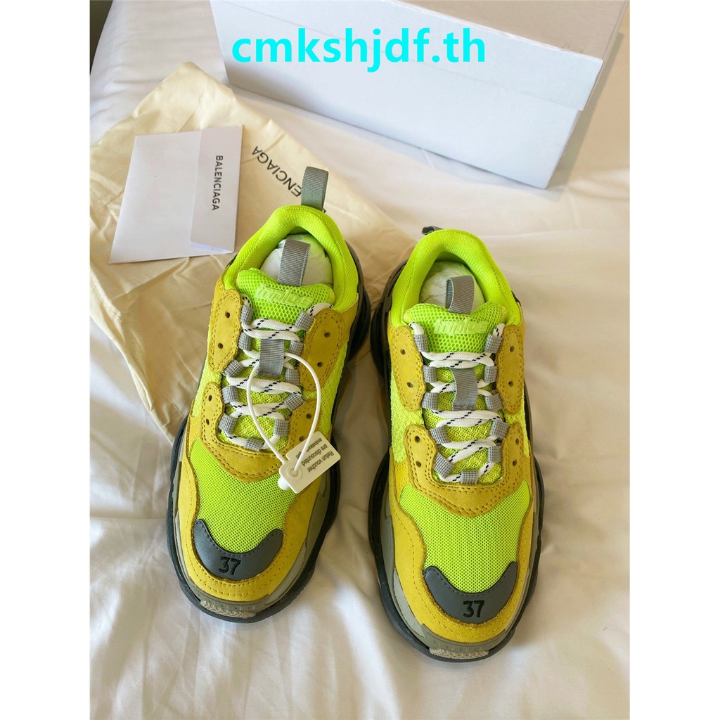 In stock????BALen 2021 Triple-s แฟชั่นใหม่ รองเท้าคู่ รองเท้ากีฬา ...