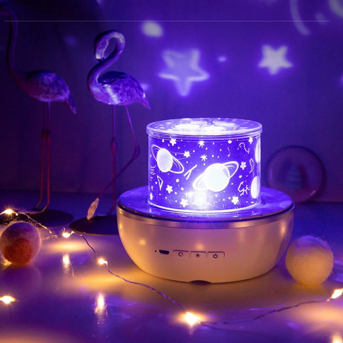 2021 NEW LED Night Light Projector lamp 360 Degree Rotation 6 ...