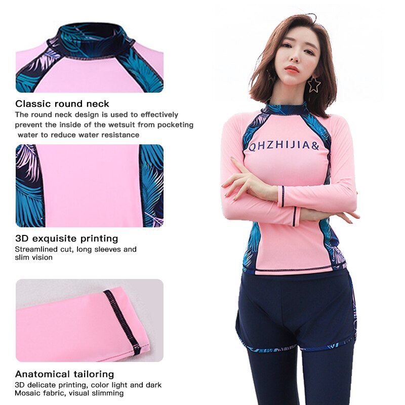 New diving wetsuit Kits Scuba Body swimwear women Snorkeling swimsuit ...