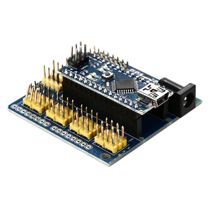 บอร์ดNano I O Arduino Uno R 1 3 . 0 นาโน V 3 . 0 Atmega328 P ...