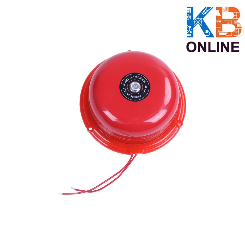 กระดิ่งกลมแดง -VETO ELECTRIC BELL (CB-3) (220V-230V 3นิ้ว สีแดง) - k.b ...