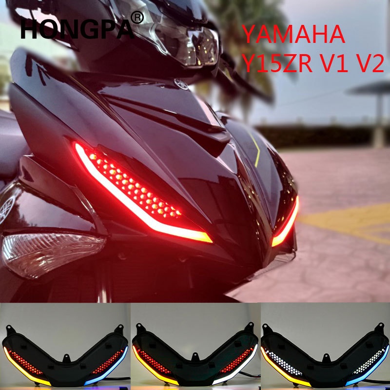 ZHI คุณแพทโคมไฟนักบิน PARKLIGHT LED พร้อมสัญญาณวิ่งสำหรับ YAMAHA ...