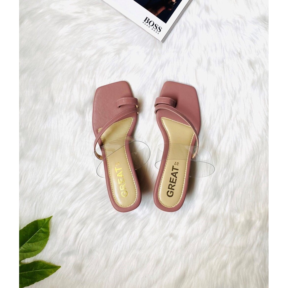 GREAT-T03 รองเท้าไซส์ใหญ่ รองเท้าส้นสูง รองเท้าผู้หญิง รองเท้าผู้หญิง ...