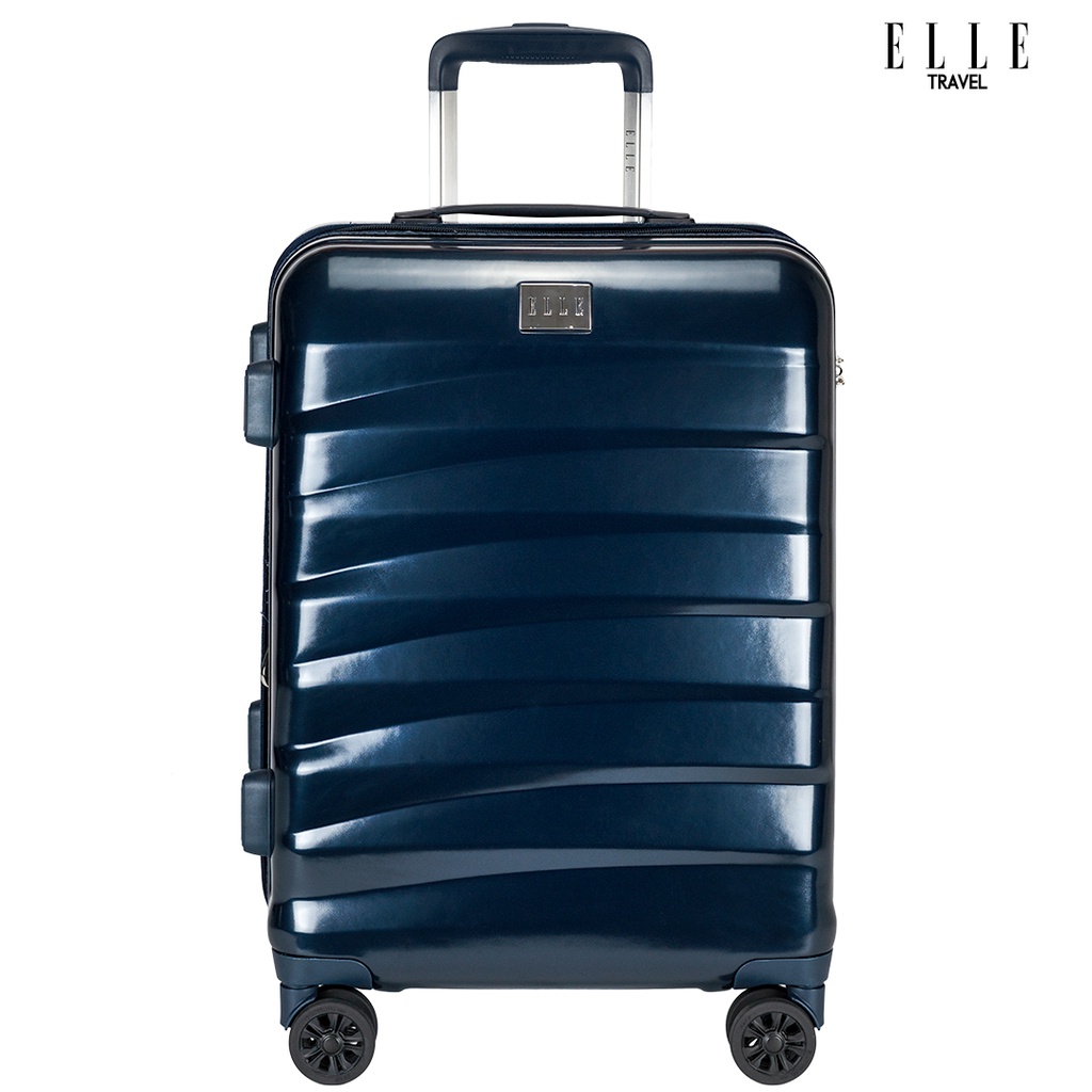 ELLE Travel RipCurl Collection. 100% Polycarbonate PC, Carry On ...