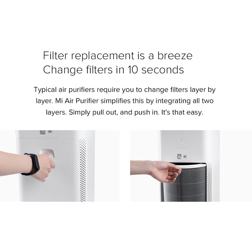ใส้กรองเครื่องฟอกอากาศ Xiaomi Mi Air Purifier (ของศูนย์ไทย มี RFID ...