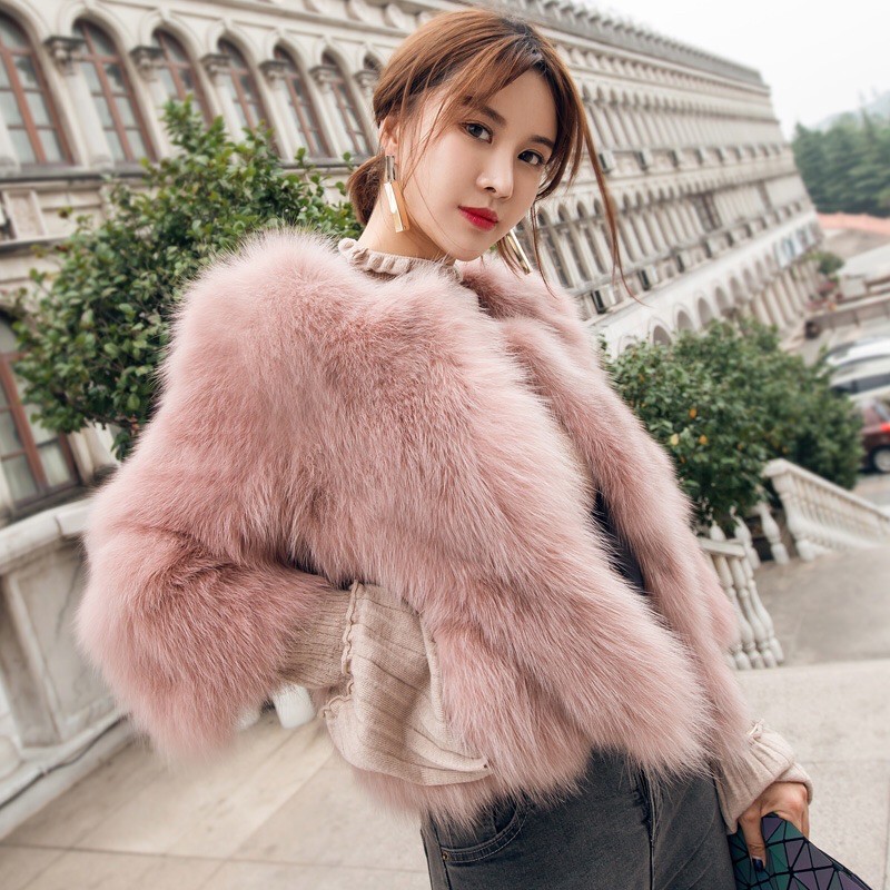 พร้อมส่ง Fluffy Fur Jacket แจ็คเก็ตขนเฟอร์เทียมทรงเกาหลี งานPremium งาน ...