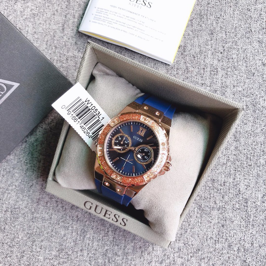 พร้อมส่ง พร้อมสต็อก ！แท้ 100% Guess Watch ขนาดหน้าปัด 38mm W1053L1 ...