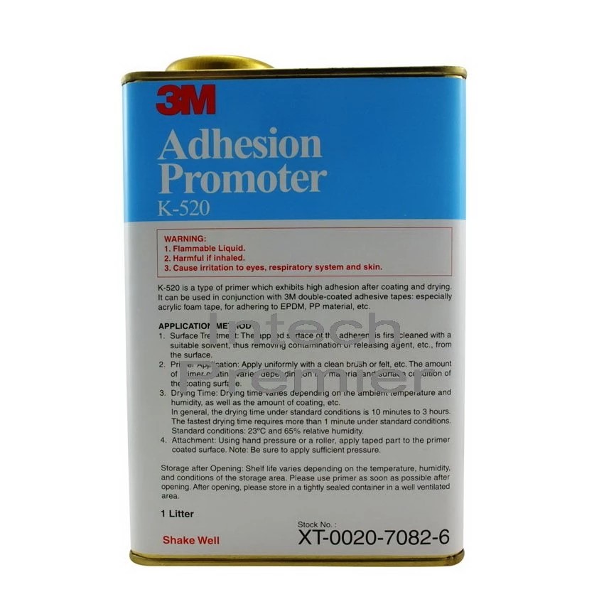 3M K520 Adhesion Promoter น้ำยารองพื้นสำหรับเทปกาว ขนาด 1 ลิตร | Shopee ...