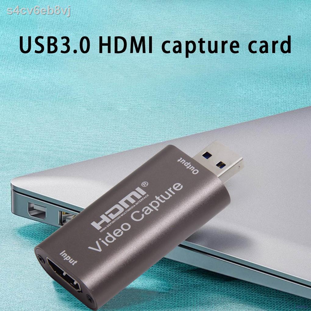 ☂Graphics Capture Card 4k HD to USB3.0 1080p 60fps Game Video Capture ...