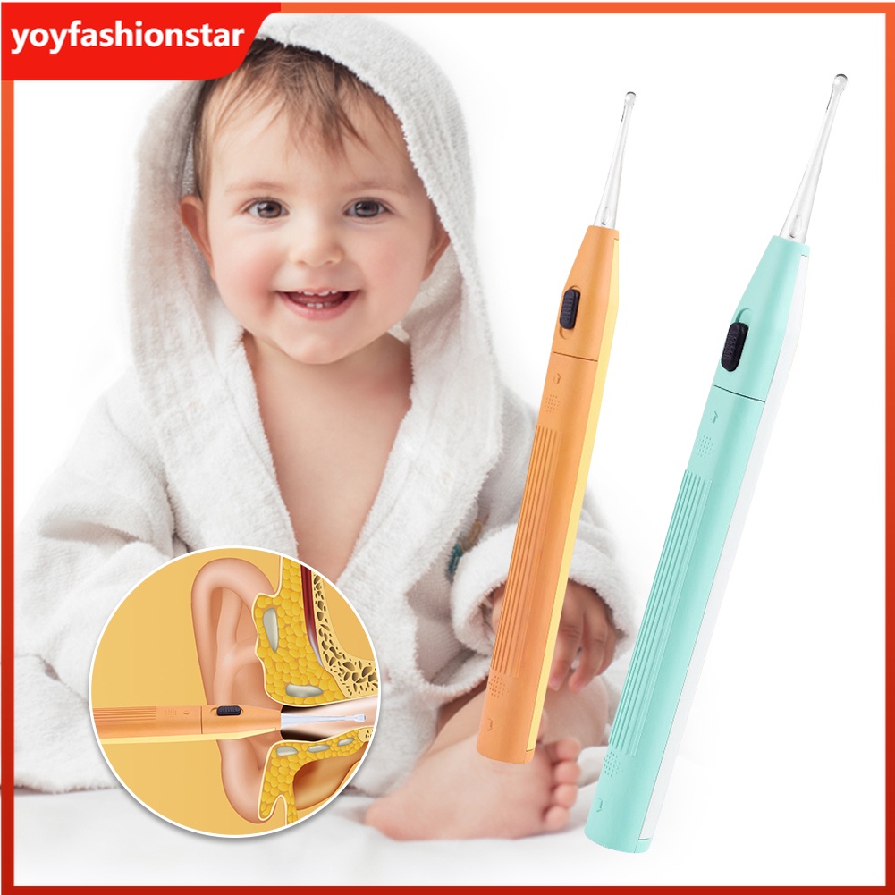 YY LED EAR Pick เด็ก Endoscope Penlight ที่มองเห็นได้ช้อนหูทำความสะอาด ...