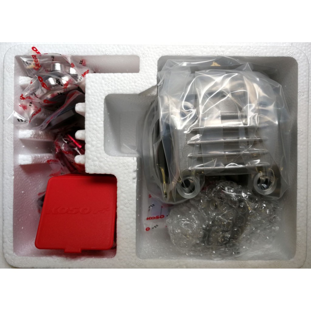 ฝาสูบแต่ง KOSO 4V Cylinder Head upgrade 170 cc สำหรับ MSX125, Wave125i ...