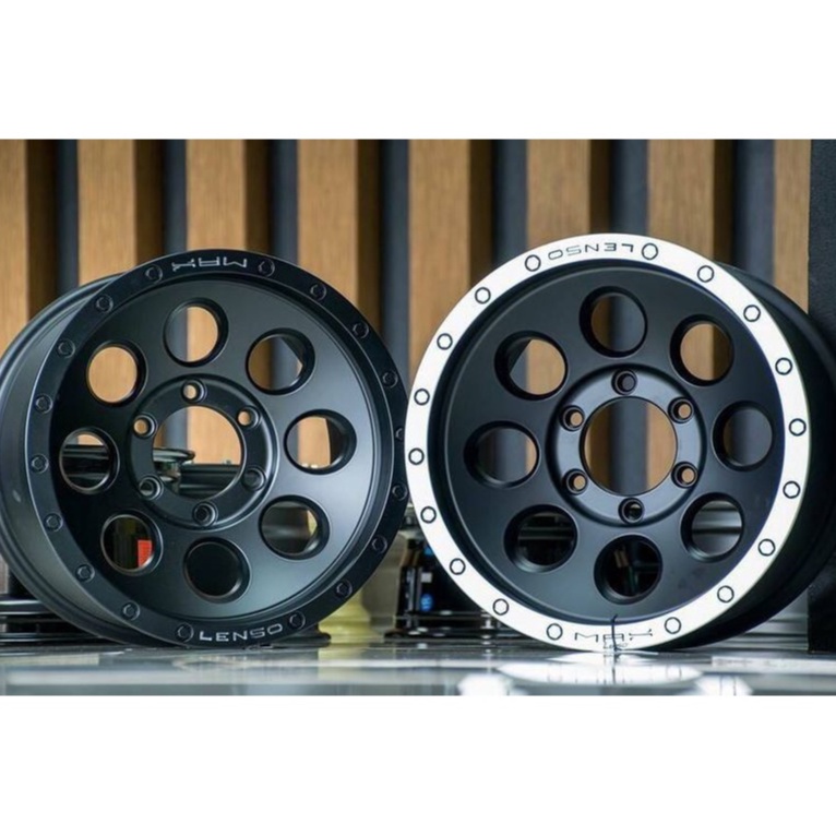 4ล้อ⭐️แม็กหยดน้ำ ขอบ16” LENSO ล้อแท้ ลายหยดน้ำ ระฆัง แม็กกระบะบรรทุก ...