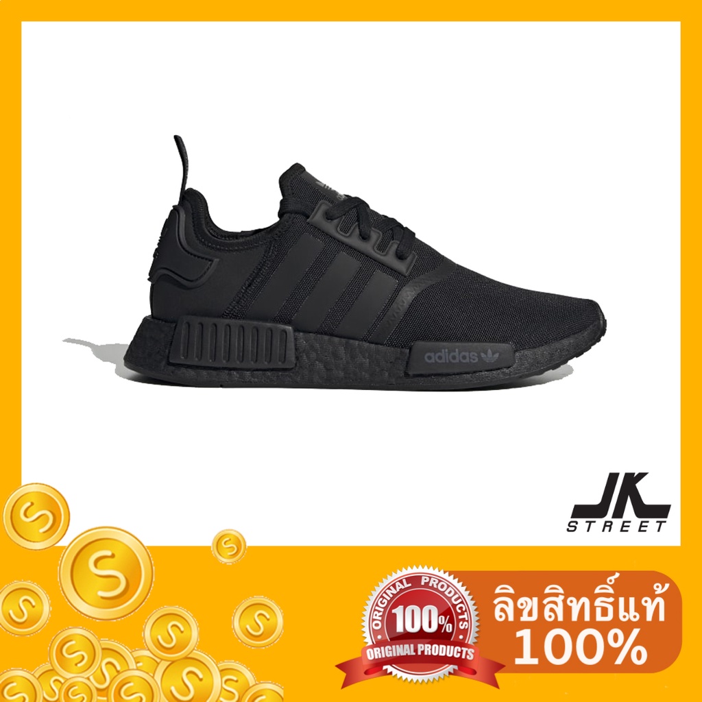 [SOLD OUT] รองเท้า adidas NMD_R1 Triple Black สีดำ FV9015 ลิขสิทธิ์แท้ ...