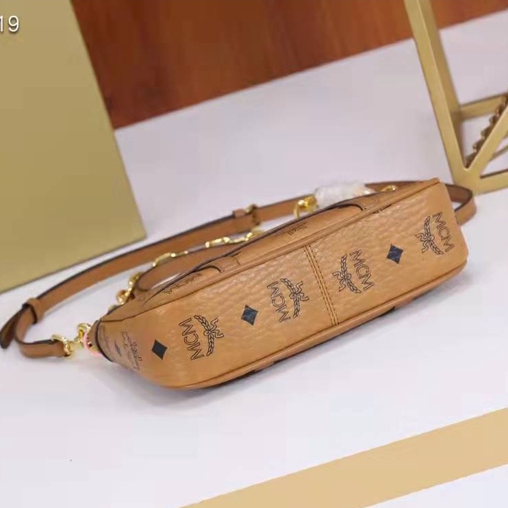 Mcm กระเป๋าหนังสะพายไหล่ สายโซ่ สไตล์คลาสสิก - aprilsfs.th - ThaiPick