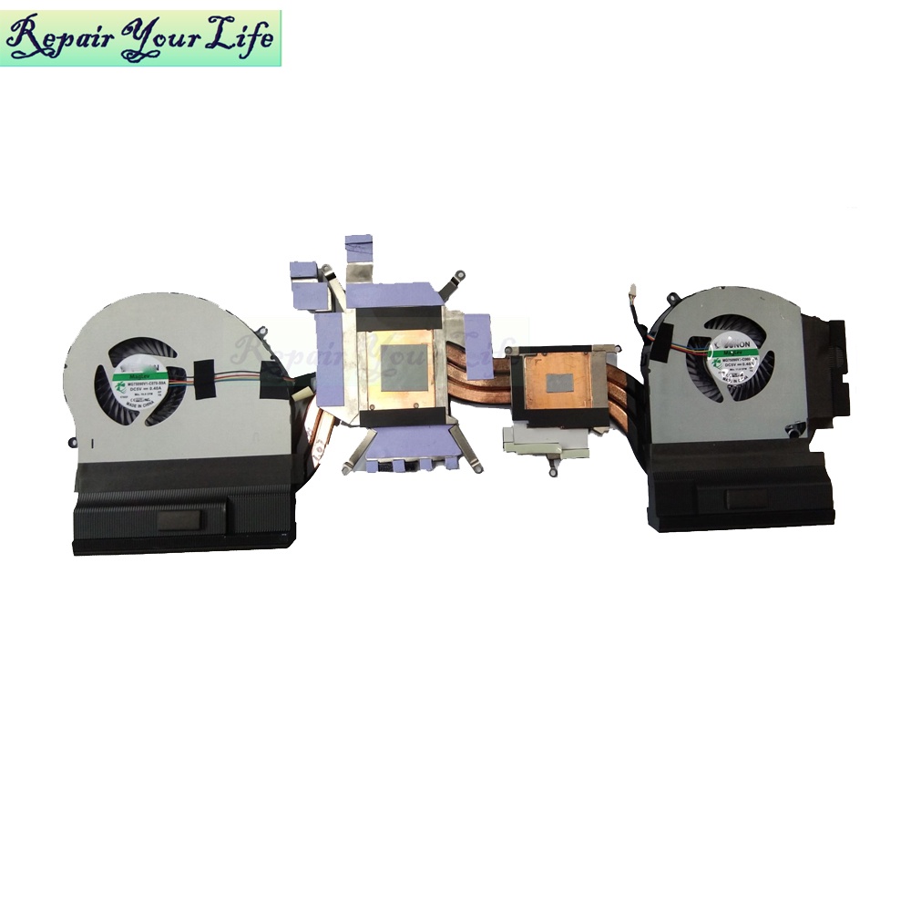 ของแท้ 100 Laptop Cooling fans Heatsink for Dell Alienware 17 R4 0FRPY8 ...