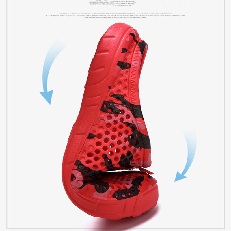 พร้อมส่ง รองเท้าแตะ กันลื่น น้ําหนักเบา ระบายอากาศ เหมาะกับเดินชายหาด สําหรับผู้ชาย 1614 MXYD ...