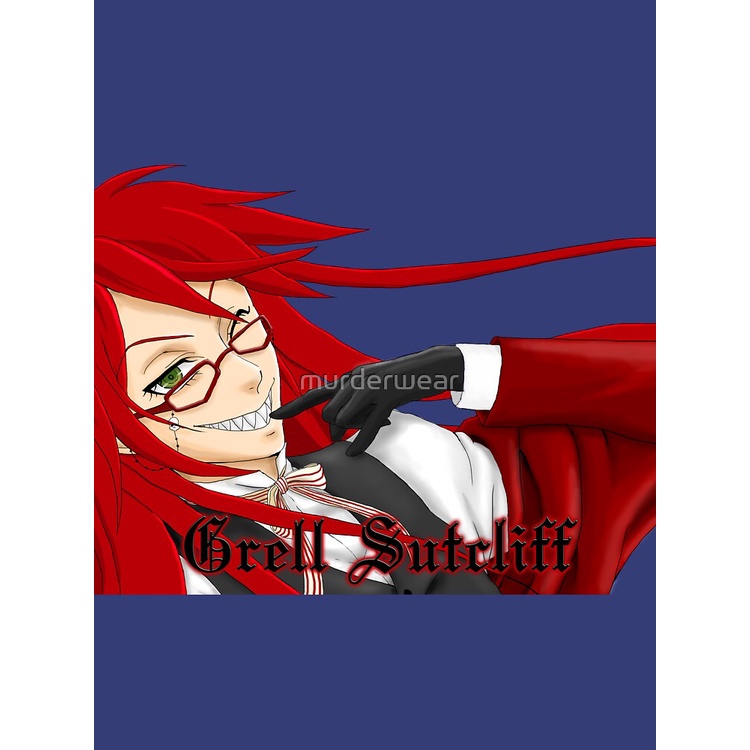 New Grell Sutcliff Essential T-Shirt เสื้อยืดพิมพ์ลาย เสื้อยืดลาย ...