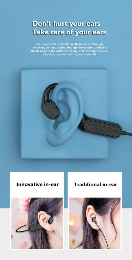 ღღ【Ready Stock】 Open Ear Wireless Sports Headphone G200 Bluetooth 5.1 ...