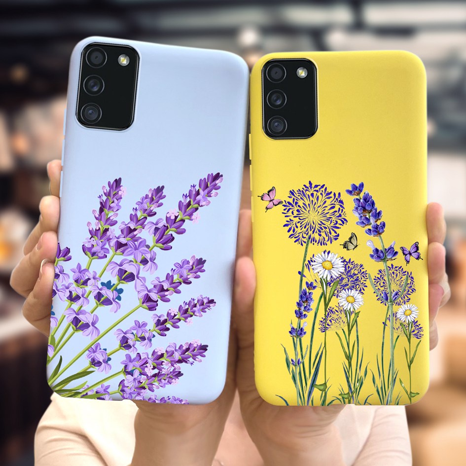 Cute Butterfly Cover Samsung Galaxy A02s Case Soft Silicone Shockproof ...