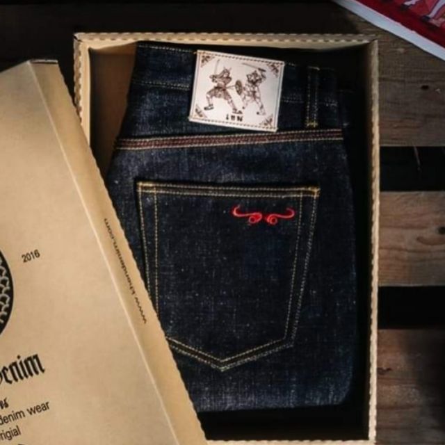 KHEN DENIM fabric from Japan Blue - the.clover - ThaiPick