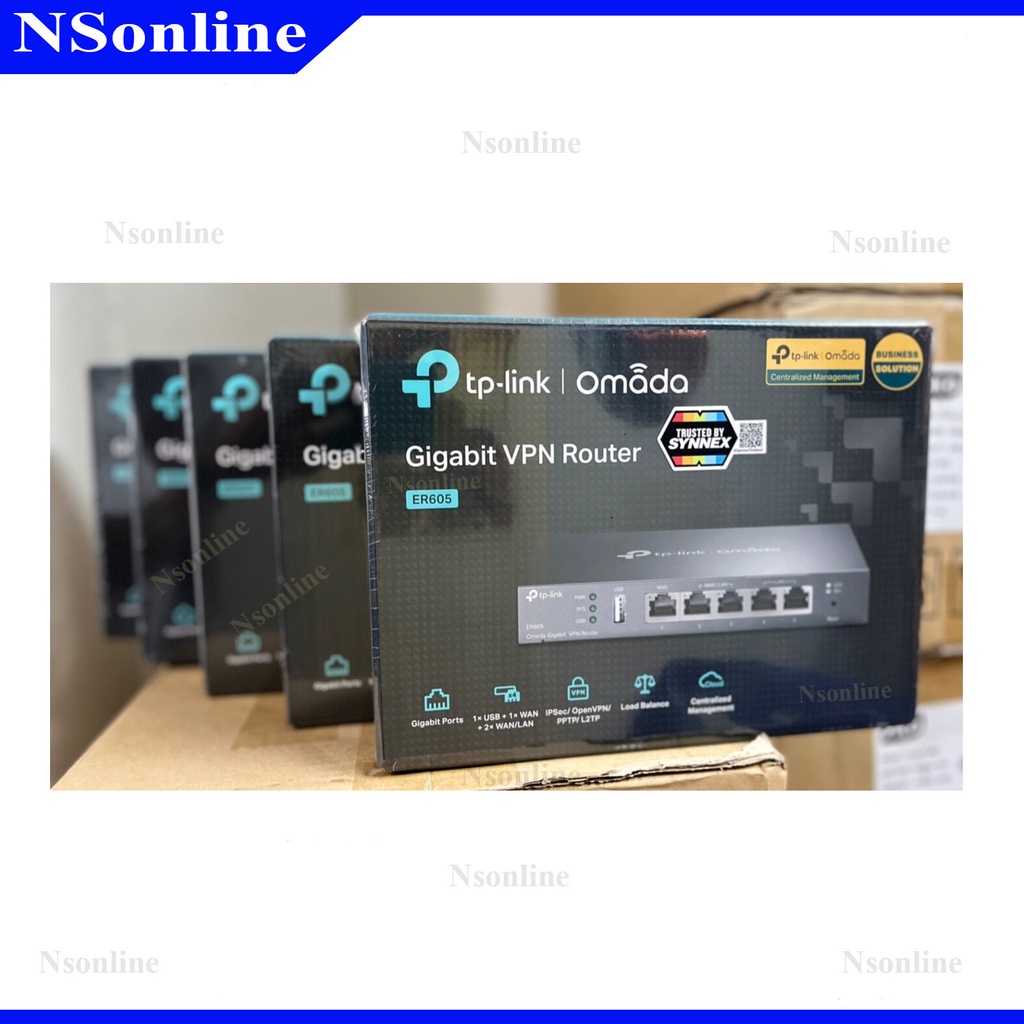 ROUTER (เราเตอร์) TP-LINK OMADA GIGABIT VPN ROUTER ER605 (TL-R605) V2 - he5z_dhlhn - ThaiPick