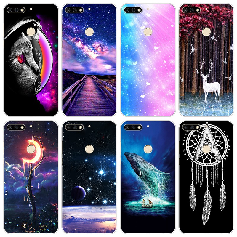 เคส Huawei Honor 7C แฟชั่น Cover Case เคสซิลิโคนใส - huiyinkejin2.th ...