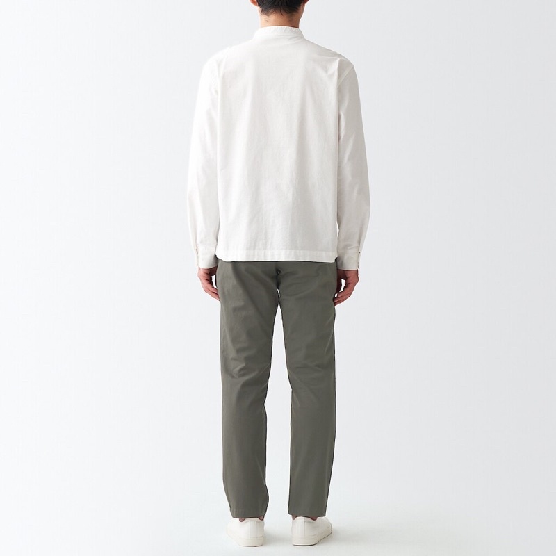 กางเกงผ้าชิโนมูจิ ใส่สบาย Muji 4-Way Stretch Chino Slim แท้ - bybrandy.store - ThaiPick