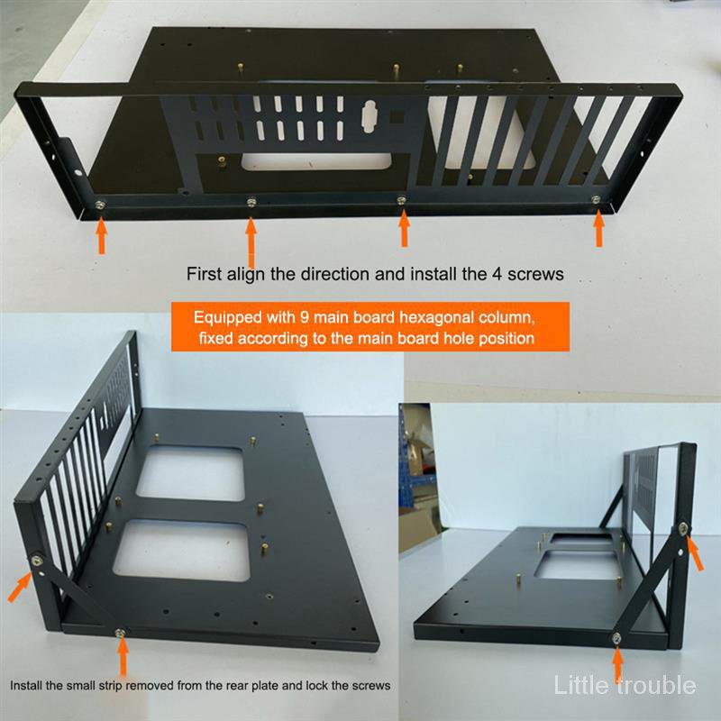 คอมพิวเตอร์ ATXEATX Open Mining Frame Thickened ETH Motherboard Bracket ...