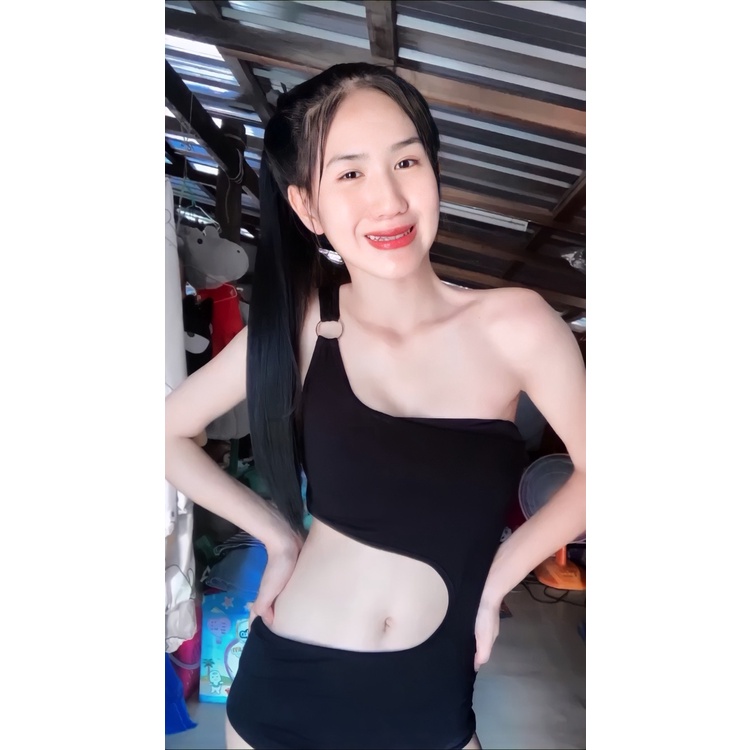 MesubShop BODYSUIT บอดี้สูท โค-ตรแซ่บ ห่วงเว้าเอว ใส่แล้งยิ่งกว่ายั่วอีกค่ะ. (Body06) (187) ห่วง ...