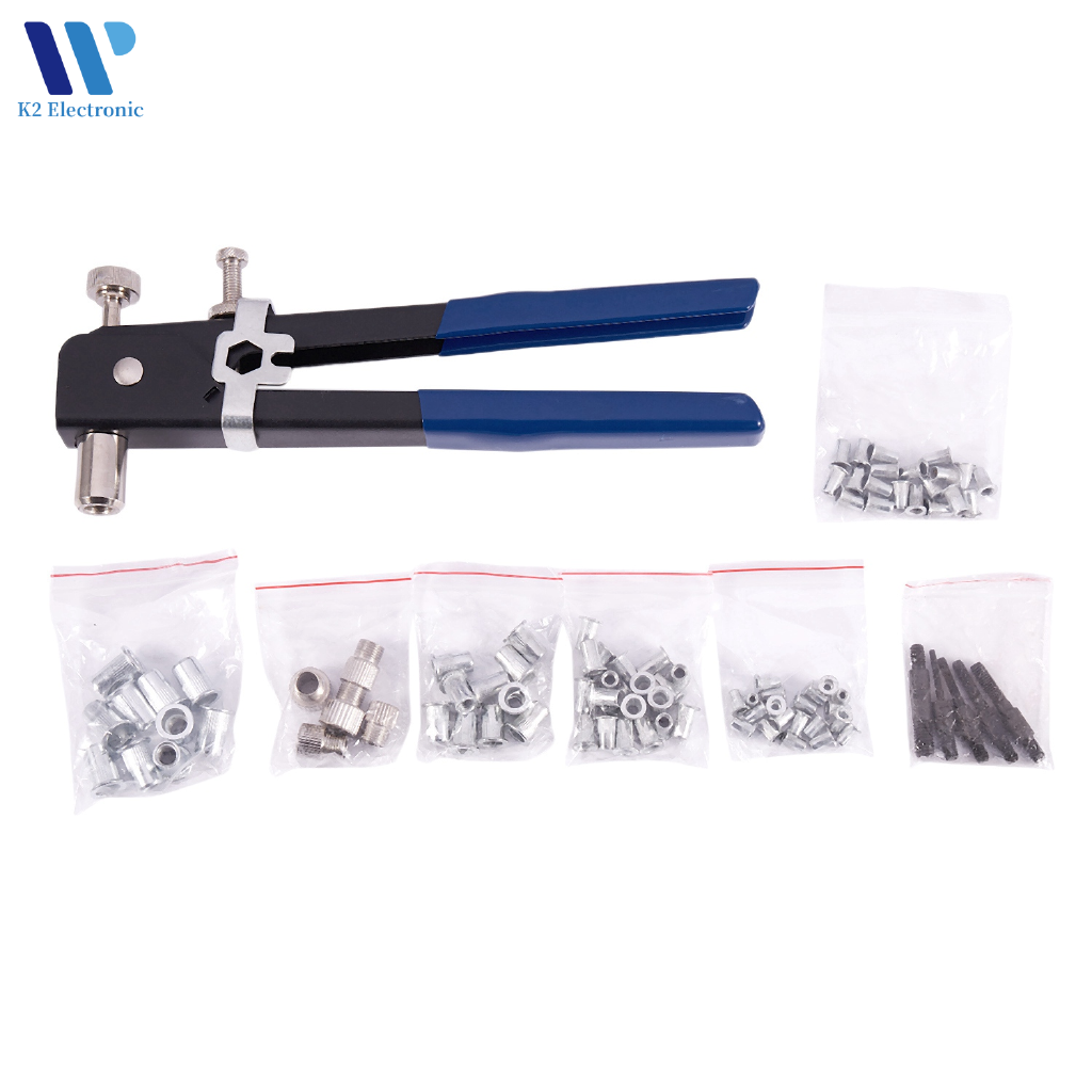 COD Rivet Tool Threaded Insert Hand Riveting Kit Nuts Riveter Tool ...