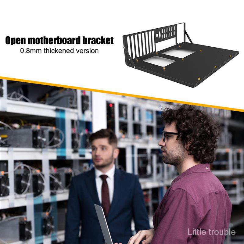 คอมพิวเตอร์ ATXEATX Open Mining Frame Thickened ETH Motherboard Bracket ...