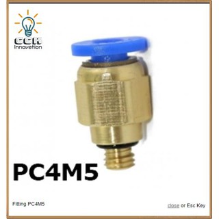 FITTING PC4M5 ขนาดท่อ Fitting 4 mm | Shopee Thailand