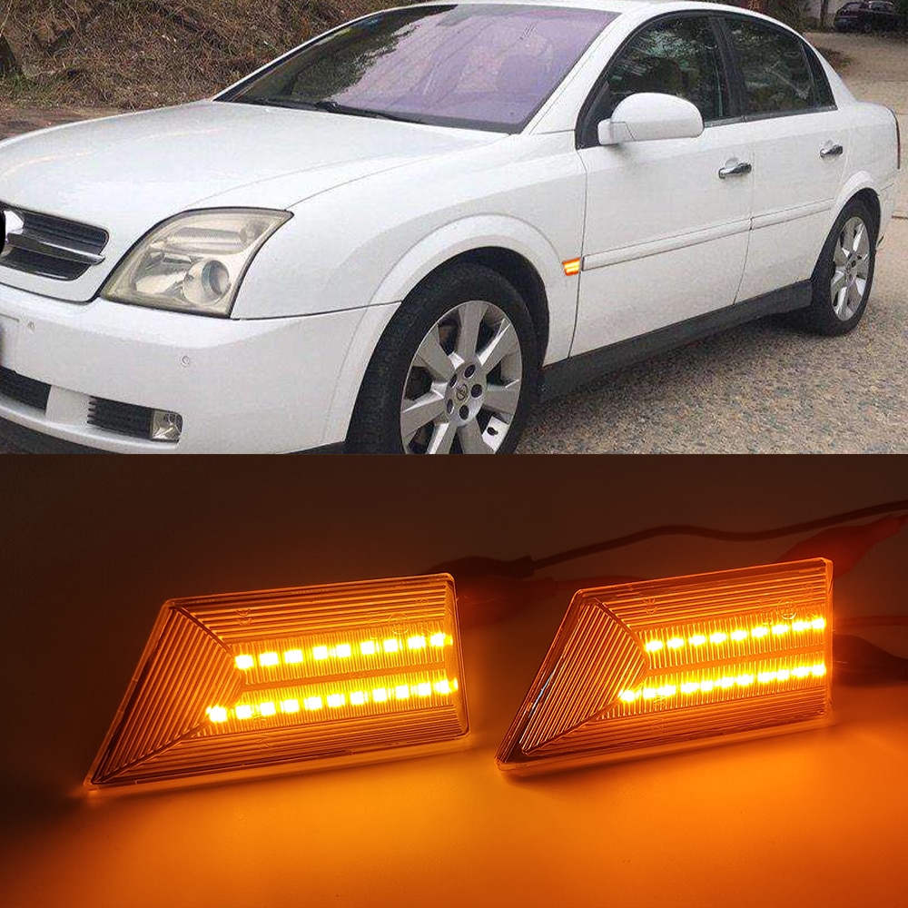 ไฟสัญญาณเลี้ยว Led สําหรับ Opel Vectra C 02-08 Signum N3Th ...