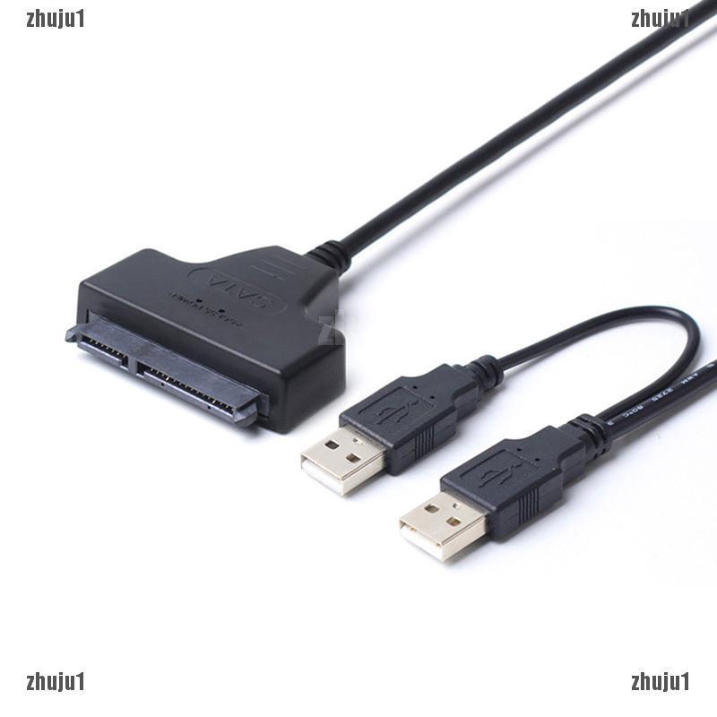 อะแดปเตอร์ USB 2.0 to SATA Serial ATA สำหรับ 2.5 นิ้ว HDD SSD Laptop ...
