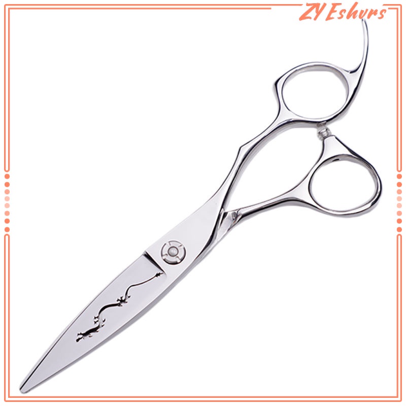 Smooth Stainless Steel Hair Bangs Cutting Scissors Salon Stylist Shear ...