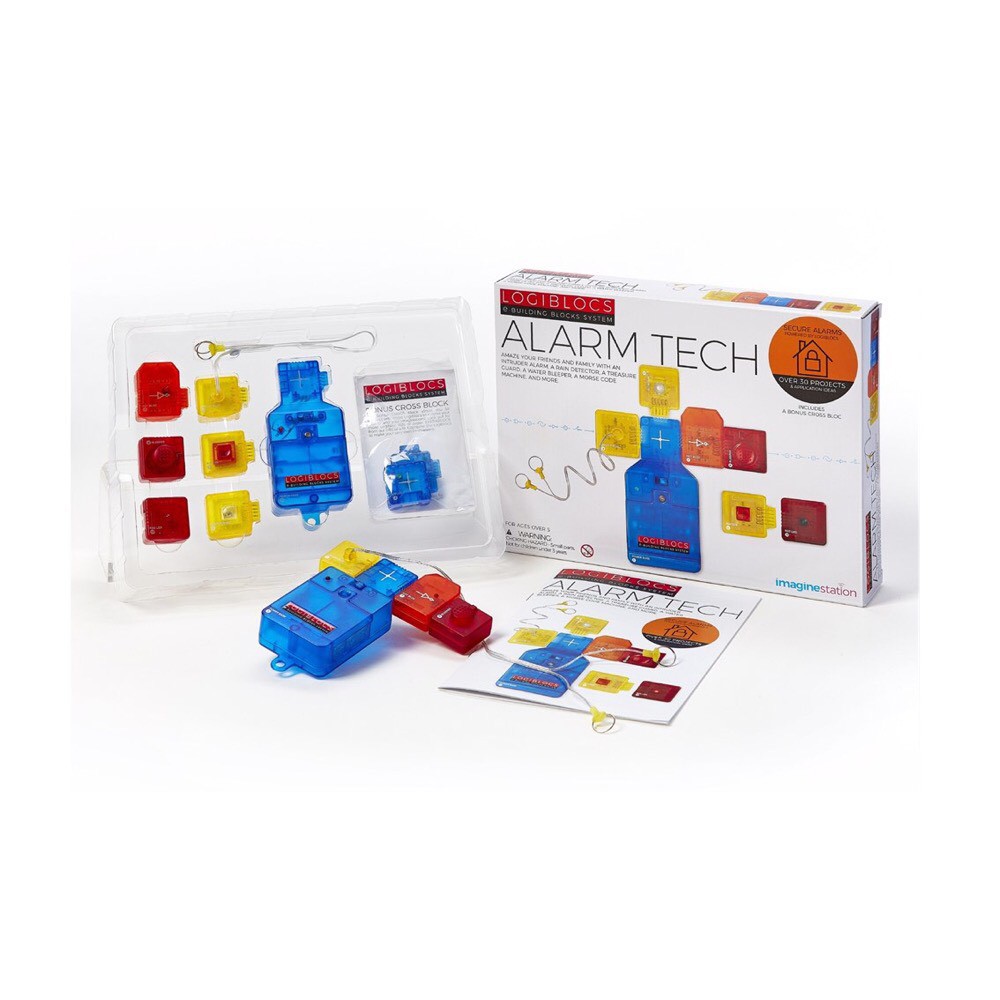 Alarm Tech - เกมส์บล็อกต่อวงจรไฟฟ้า - imagine_station - ThaiPick