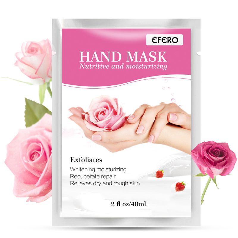 Efero Exfoliating Hand Mask Wax Peel Hand Care Moisturizing Spa ...