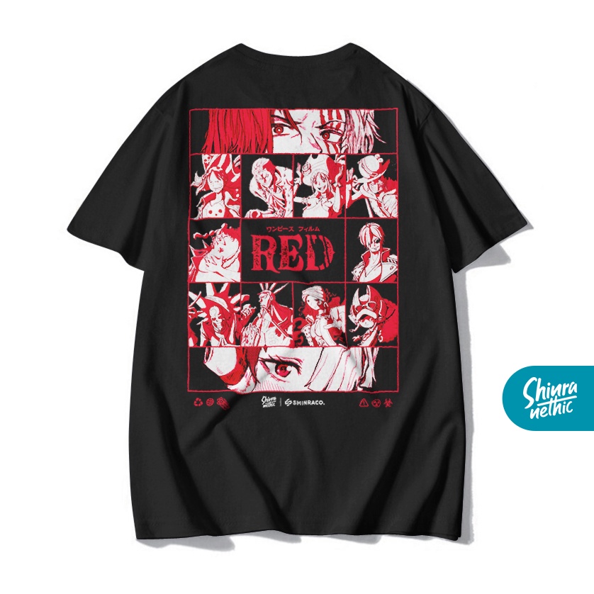 [SPECIAL EDITION] One Piece RED Film T-Shirt / Kaos Anime & Manga One ...