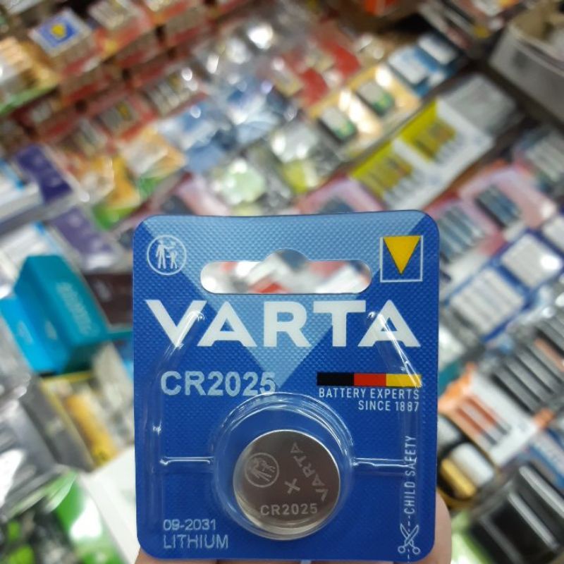 ถ่านรีโมท Varta CR2025 Lithium 3V แพคเดี่ยว จำนวน 1ก้อน ของแท้ แบรนด์เยอรมัน - heresure - ThaiPick