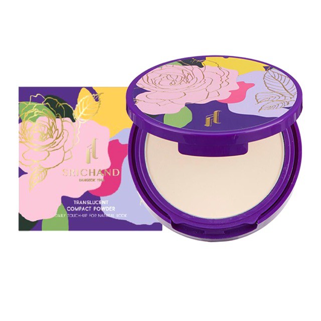 Srichand translucent compact powder ศรีจันทร์ แป้งพัส โปร่งแสง 9 g ...