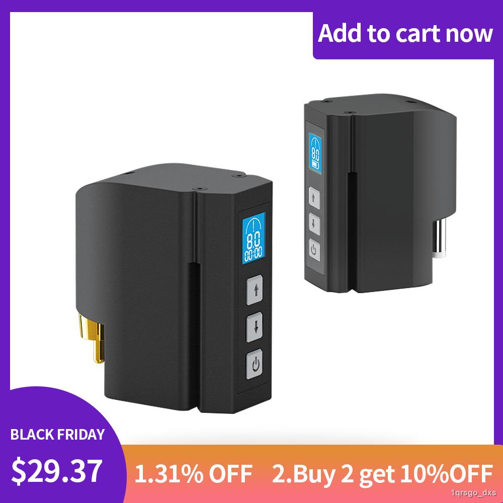 Solong New Wireless Tattoo Power Supply DC amp RCA Interface 2400mAH ...